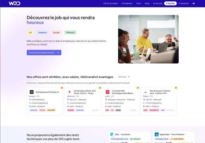 Accueil - Emploi store